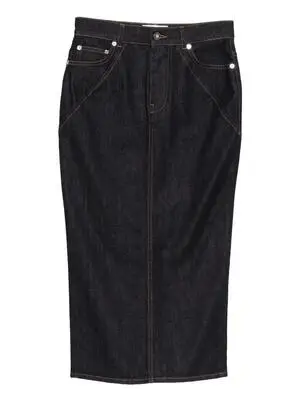 Givenchy Kick Back Denim Skirt - Multicolor