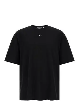 Off-White 3d Arrow Spray' T-shirt - Black