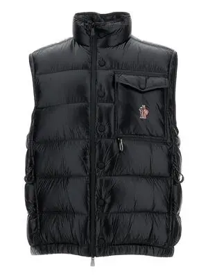 Moncler MONCLER GRENOBLE Black Puffer Vest Multicolor