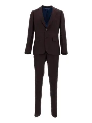 Paul Smith Tailored Fit 2 Button Suit - Multicolor