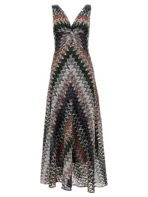 Missoni Sleeveless Long Dress - Multicolor