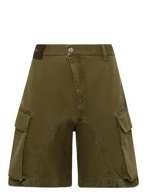 JW Anderson Twisted Patch Pocket Shorts - Multicolor
