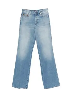 Gucci Mid Rise Flare Jeans - Multicolor