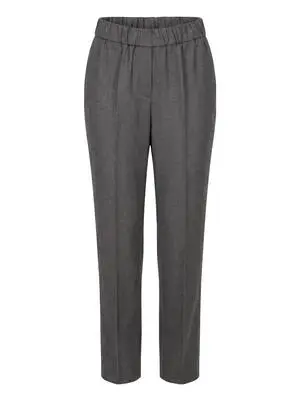 Peserico Striped Linen Trousers - Multicolor