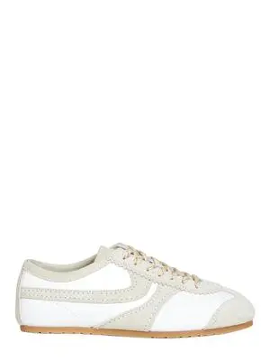 Dries Van Noten Dries Van Noten White Nappa Leather Sneakers With Two-Tone Laces Multicolor