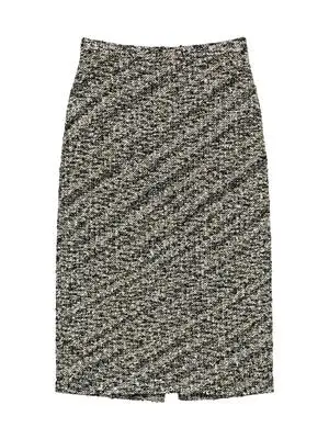 Gucci High-waisted Skirt With Metallic Fiber - Multicolor