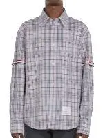 Thom Browne Oversize Check Shirt - Multicolor