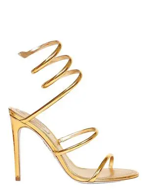 RENE CAOVILLA RENE CAOVILLA Metallic Gold Cleo 105 Sandals