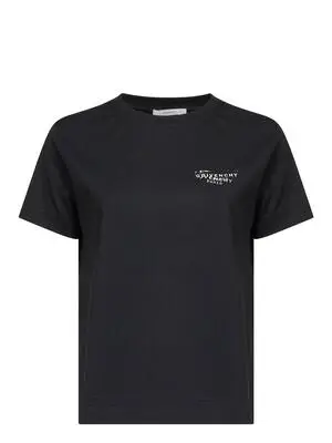 Givenchy Black Stamp Print T-shirt - Multicolor