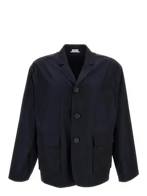 Thom Browne Single-breasted Jacket With Flap Pockets - Multicolor