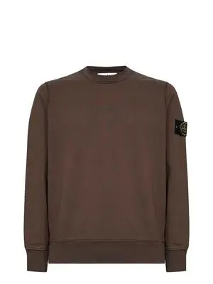 Stone Island Organic Cotton Crewneck Sweatshirt - Multicolor