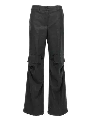 P.A.R.O.S.H P.A.R.O.S.H. Wool Blend Cargo Pants