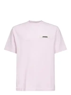 Jacquemus Pink The Gros Grain T-shirt - Multicolor