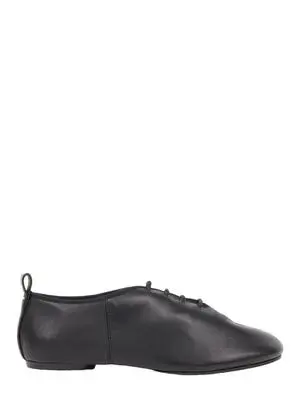 MAISON MARGIELA Lamb Skin Lace-up Split Toe Derbies - Black