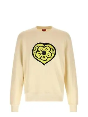 Kenzo Crew Neck Long Sleeve Sweatshirt - Cream