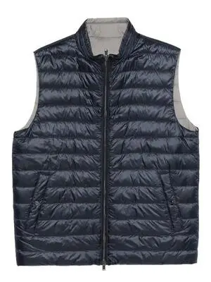 Herno HERNO Quilted Down Vest Blue