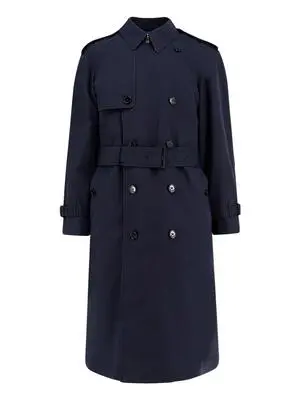 Burberry Highbury Cotton Blend Trench Coat - Multicolor