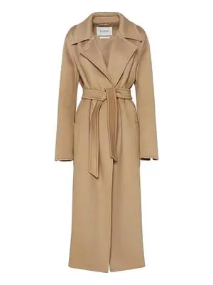 Max Mara MAX MARA Artur Hand-Made Cashmere Coat Multicolor