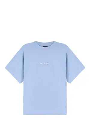 Balenciaga BALENCIAGA Embroidered Logo T-Shirt Multicolor