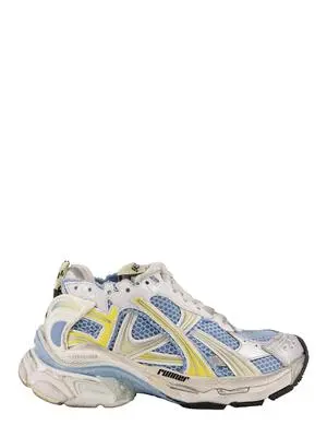Balenciaga Low-top Runner Mesh Sneakers - Multicolor
