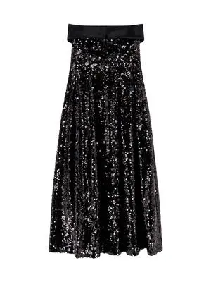 Alberta Ferretti Sequined Dress - Multicolor
