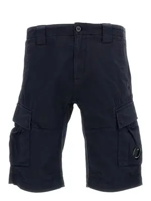 C.P. COMPANY Stretch Sateen Cargo Lens Shorts - Multicolor