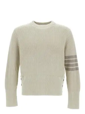 Thom Browne Cotton Crewneck Sweater - Multicolor