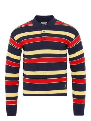 JW Anderson Knitted Rugby Polo - Multicolor