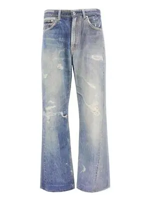 Our Legacy Third Cut Digital Denim Jeans - Multicolor