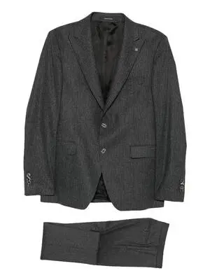 Tagliatore Tagliatore Grey Suits - Single Breasted Suits Men Gray