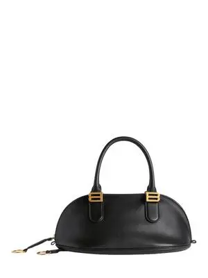 Balenciaga Calf Leather Bolero Bag - Black