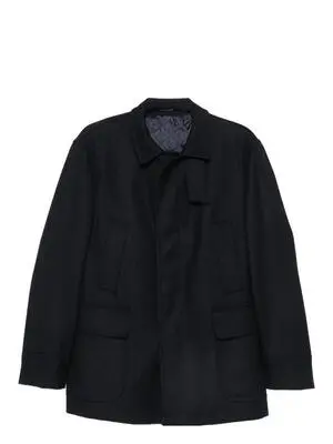Tagliatore Single-breasted Coat - Blue
