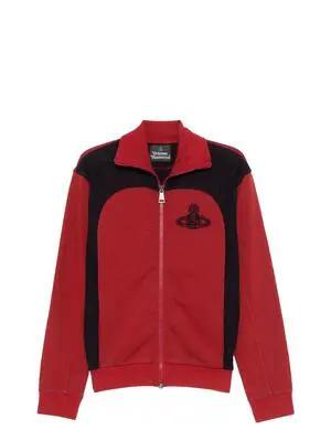 VIVIENNE WESTWOOD Panelled Organic Cotton Sweatshirt - Red