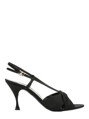 VIVIENNE WESTWOOD Slingback High Heel Boots - Black