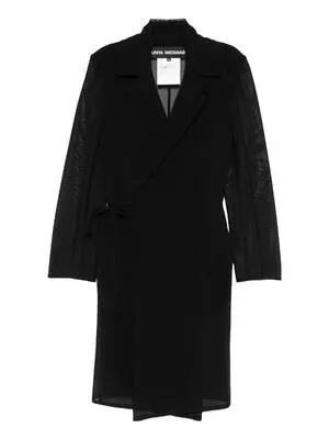 Junya Watanabe Double-breasted Coat - Black