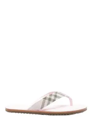 Burberry BURBERRY Pavilion Check Sandals Pink