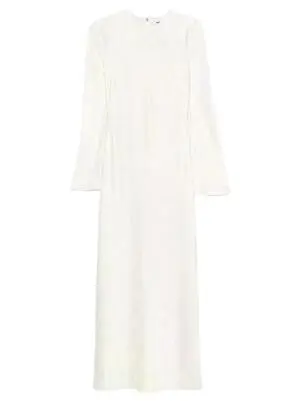 ROTATE BY BIRGER CHRISTENSEN ROTATE By Birger Christensen Long-Sleeved Bias-Cut Dress