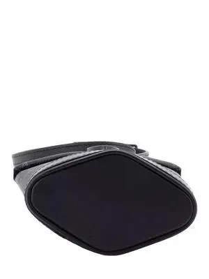 LOUIS VUITTON Monogram Eclipse Canvas Envelope Pouch Shoulder Bag - Black