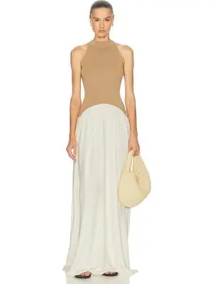 Solid & Striped The Isola Dress - Camel