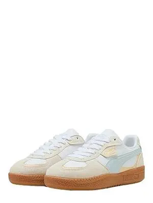 Pink Puma Palermo Low Top Sneakers - White,ivory