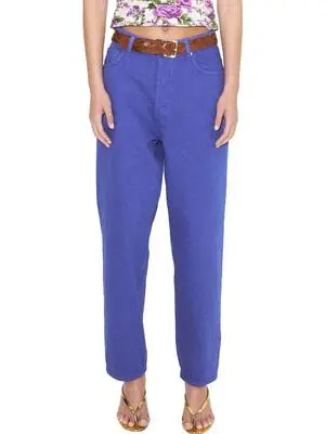 Mango Mom Fit Jeans - Blue