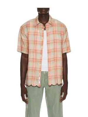 EDMMOND STUDIOS Crafty Shirt In Red - Plain Copper