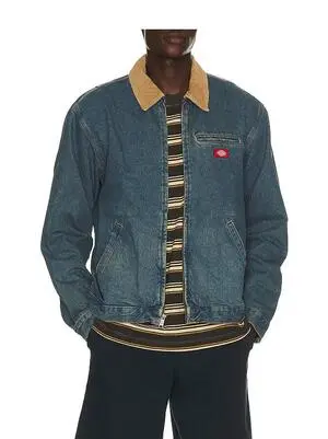 Dickies Denim Painter Jacket - Khaki Tinted Blue