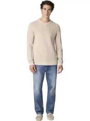 Missoni Crew-neck Sweatshirt With Tone-on-tone Zigzag Pattern - Beige
