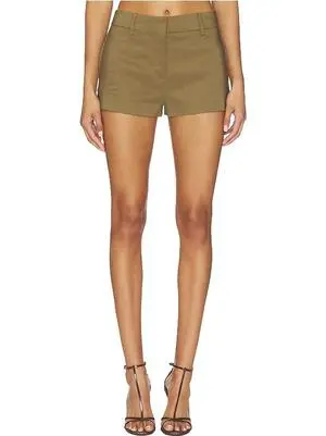 EAVES Tailored Micro Short - Capers