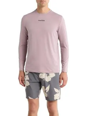TENŌRE Long Sleeve Upf 50+ Rashguard - Zinc