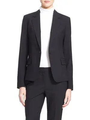 Theory Gabe Stretch Wool Blazer - Black
