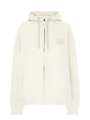 MAISON MARGIELA Zip-up Hoodie - Multicolor