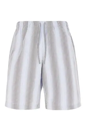 Dries Van Noten Striped Drawstring Shorts - Multicolor