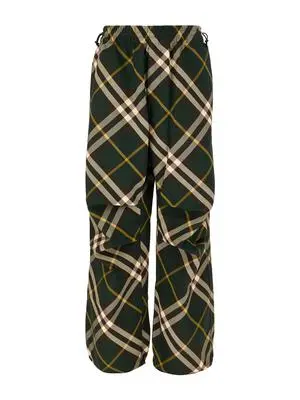 Burberry Checked Trousers - Multicolor
